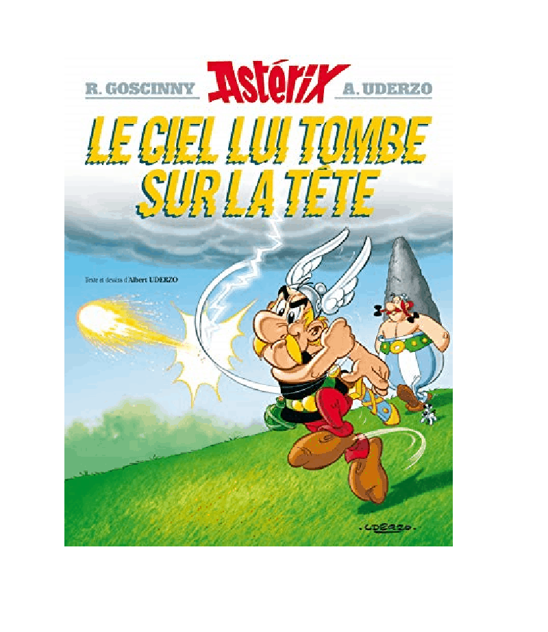 ASTERIX 33 LE CIEL LUI TOMBE SUR LA TETE